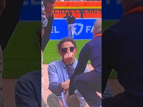 Groundskeeper FLIPS THE BIRD at Detroit Tigers game after injury 💀🖕