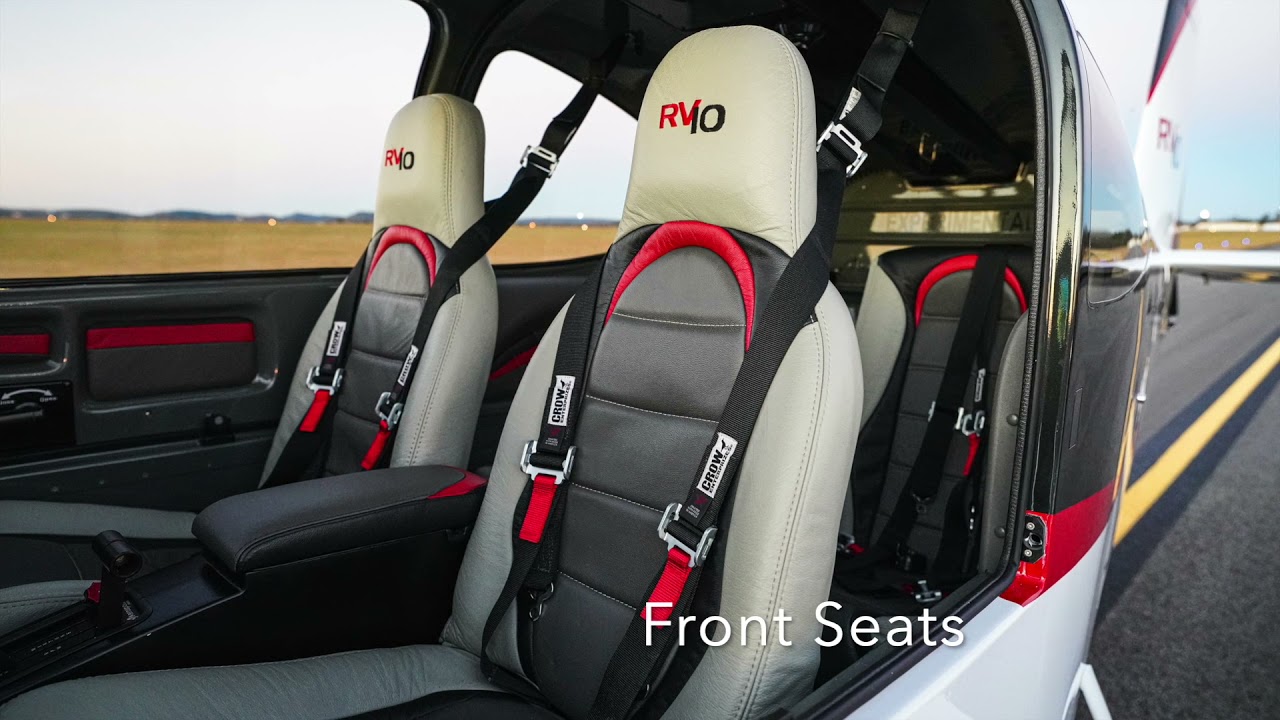 Aviation: Vans RV Aircraft - RV 10 N783V Video Tour of Plane