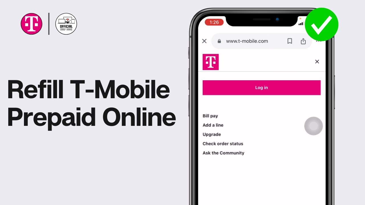 How to Refill T-Mobile Prepaid Online 2024 (Step-By-Step Guide)