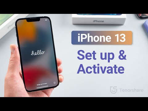 How to Set Up and Activate iPhone 13/iPhone 13 Pro/iPhone 13 Mini