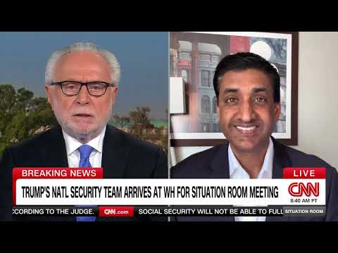 Ro Khanna on The Situation Room with Wolf Blitzer Discussing his Bill to Stop US Involvement in Iran