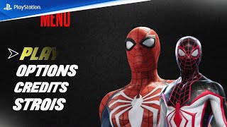 NEW MENU IN MARVEL SPIDERMAN 8BIT STYLE at Marvel’s Spider-Man ...