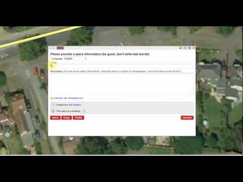 How to Add a Place Tag in Wikimapia