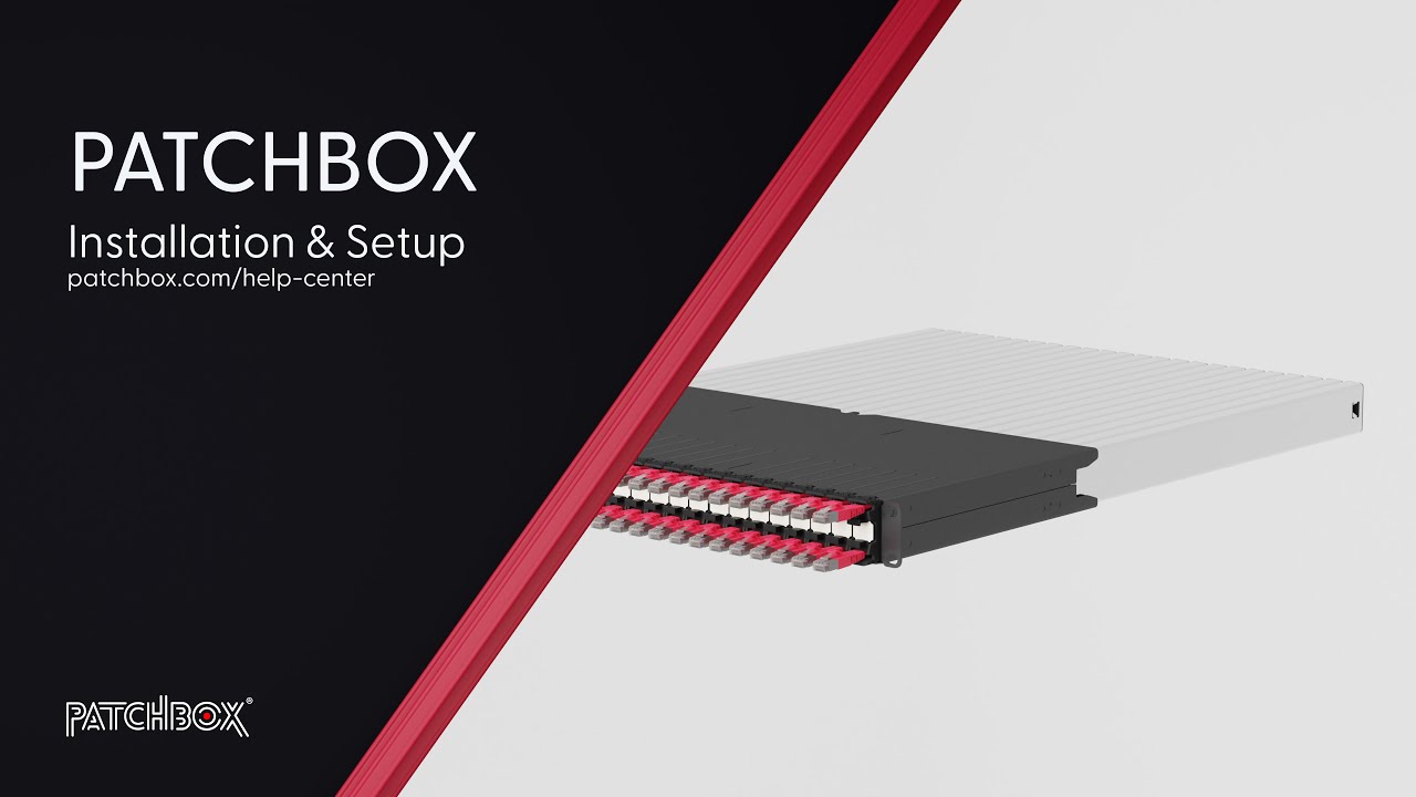 PATCHBOX - Installation | PATCHBOX Help Center