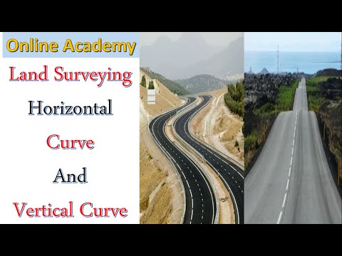 Curves And Its Types | Horizontal And Vertical Curve Explain In Urdu/Hindi.