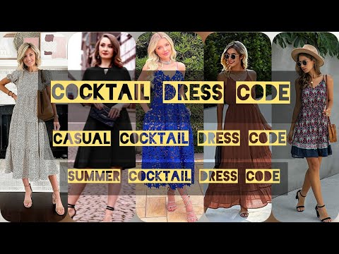Cocktail dress code||casual cocktail dress code||summer cocktail dress code @Thestyleinsider.