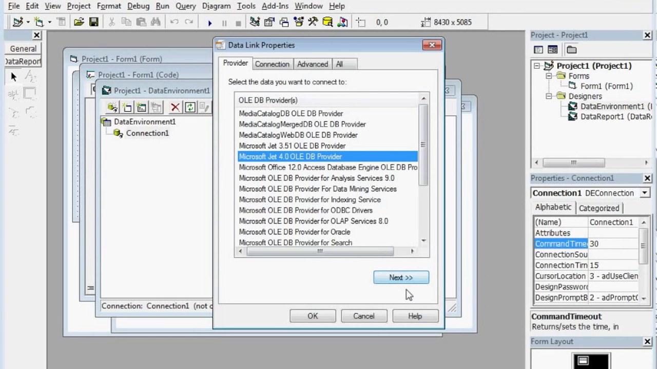 visual basic 6 0 Simple DataReport HD