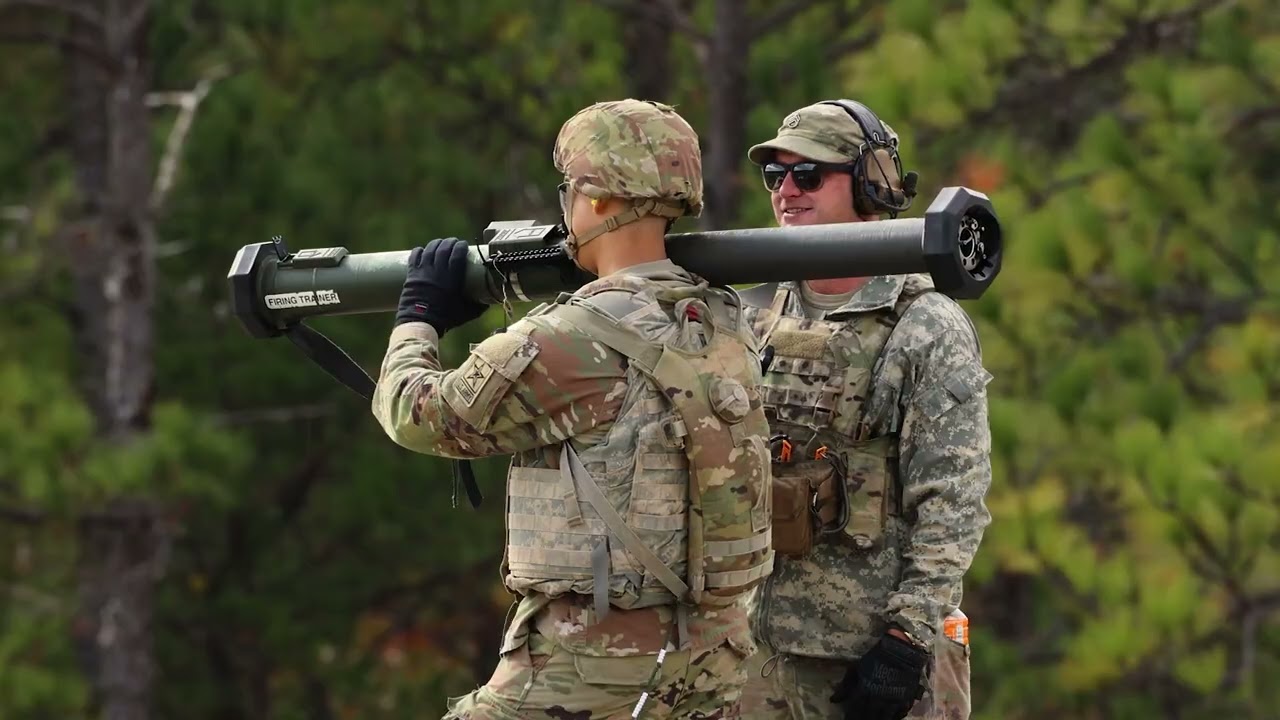 Shoulder Launched Munitions SLM training