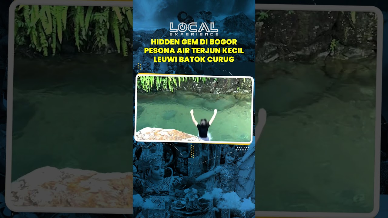 Wisata Hidden Gem di Bogor Masih Sejuk, Ada Air Terjun Kecil Leuwi ...