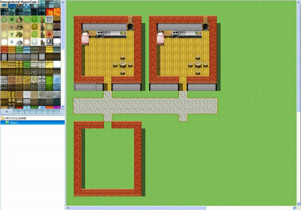 RPG Maker VX ~ Tutorial 1~ Making Maps