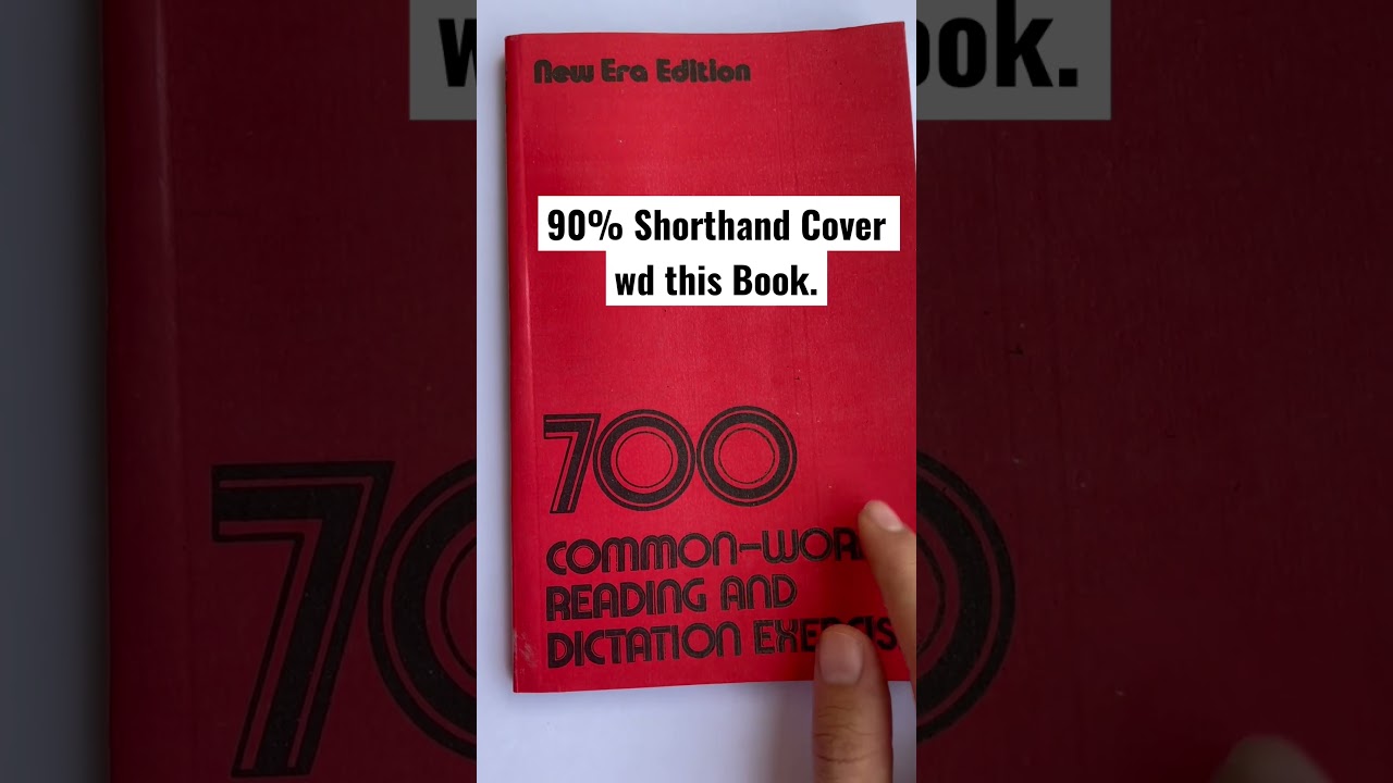 700 Common Word. #stenography #shorthand #steno