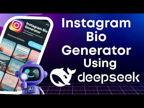 AI-Powered Instagram Bio Generator Web App with DeepSeek!