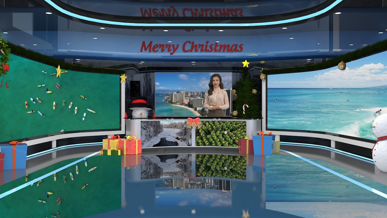 4K Christmas Virtual Set 05 for vMix