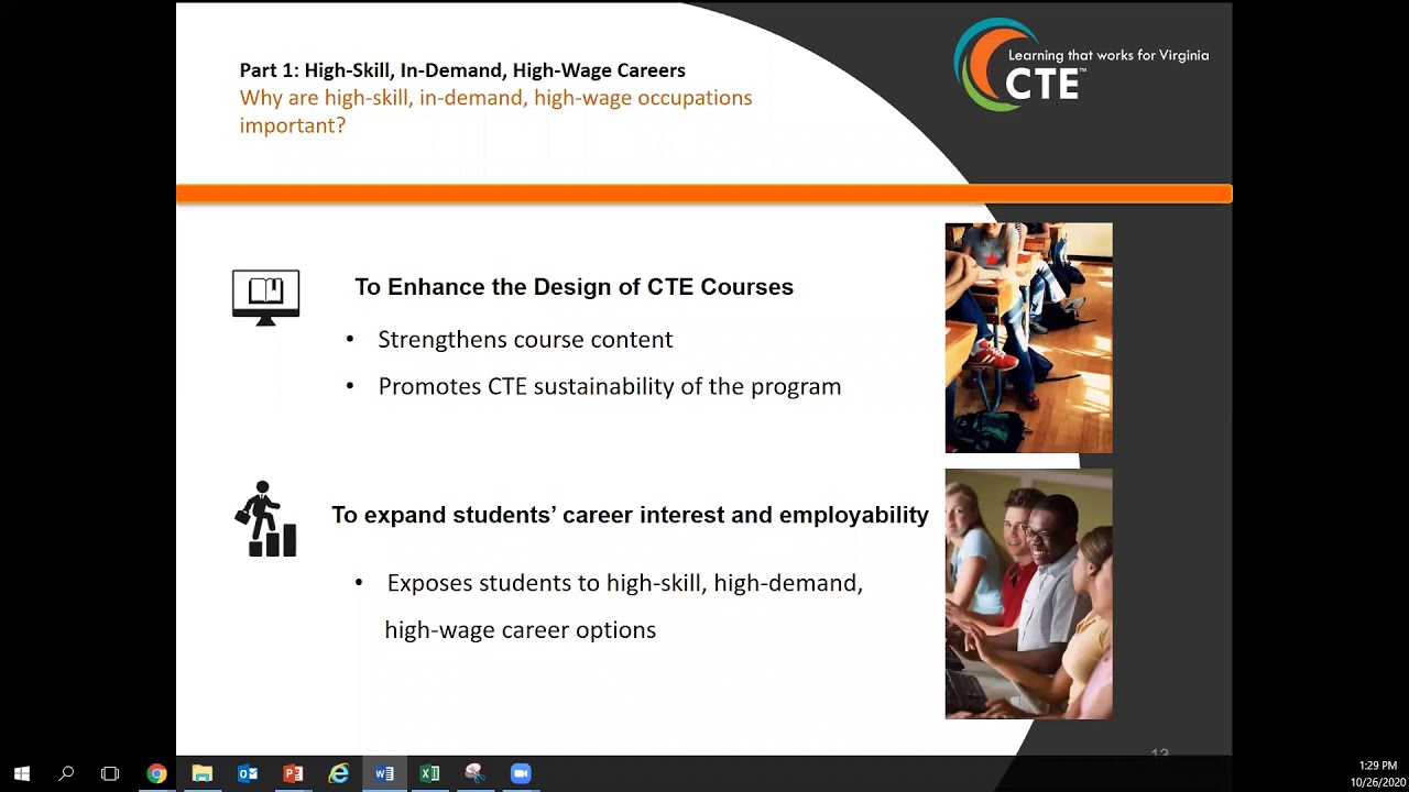 CTE Program and Course Applications