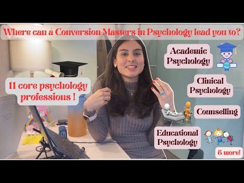 Where can a Conversion Masters in Psychology lead you to?