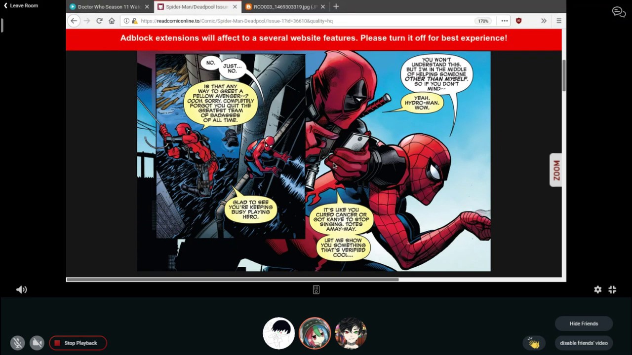 [LANGUAGE WARNING] Spider-Man & Deadpool Comic Dub