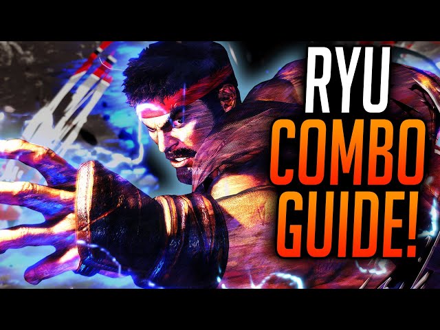 Ryu Street Fighter 6 Ryu Complete Combo Guide Bnb Drive Punish