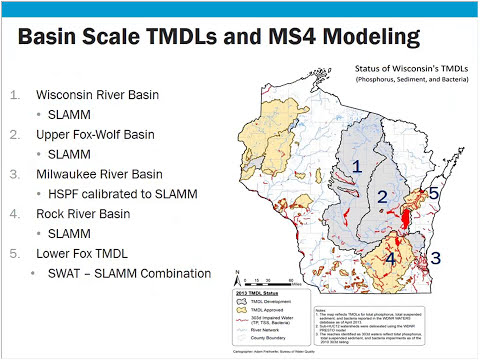 Modeling Applications to Integrate TMDLs into MS4s - National 303(d)/TMDL Webinar Series