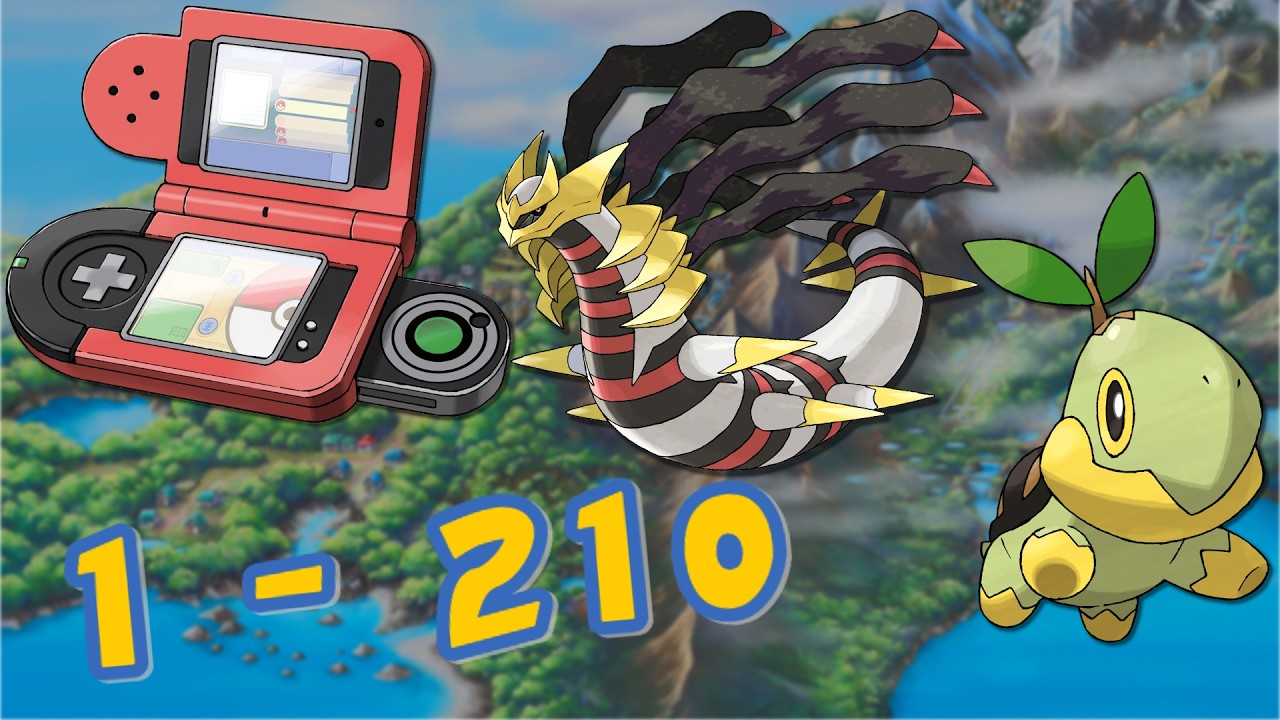 Completing the Sinnoh Pokédex in SINNOH DEX ORDER in D/P/Pt
