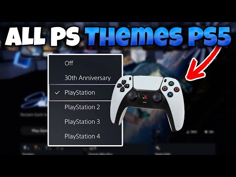 How to Use / Change PS5 Theme to PS1, PS2, PS3, or PS4 (Easy Background Guide 2025)