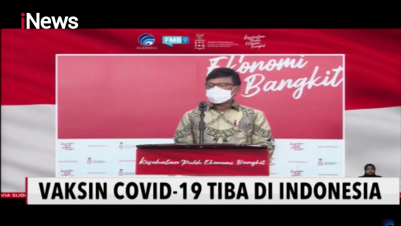 Pemerintah Tunjuk 5 Juru Bicara Terkait Vaksin COVID-19 - iNews Terkini 07/12