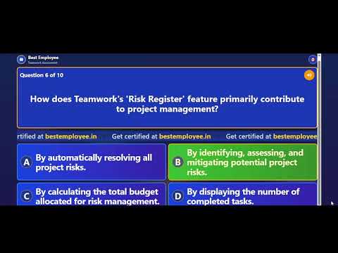 Top Teamwork Questions to Win the Best Employee Certificate | Collaboration & Workplace Success Tips