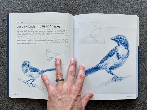 Brent reads from his book “The Art & Science of Drawing”