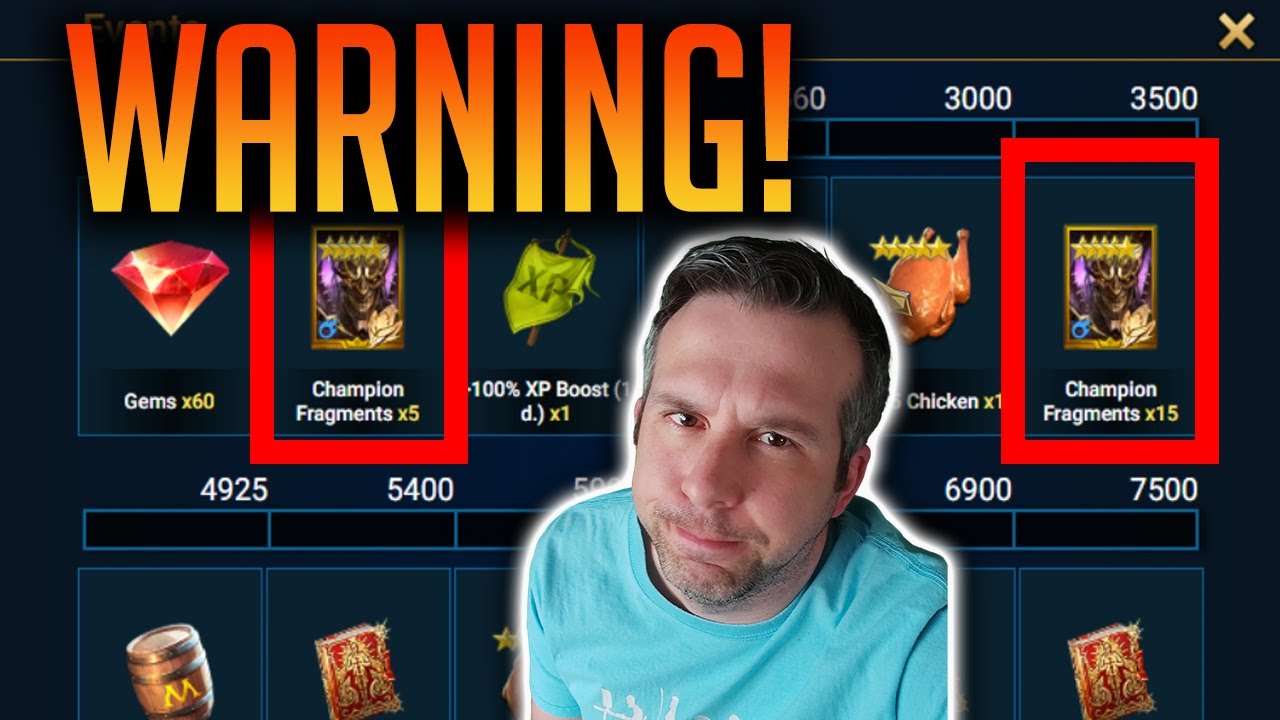 MASSIVE FUSION WARNING! DONT MAKE THIS MISTAKE TODAY! | Raid: Shadow Legends
