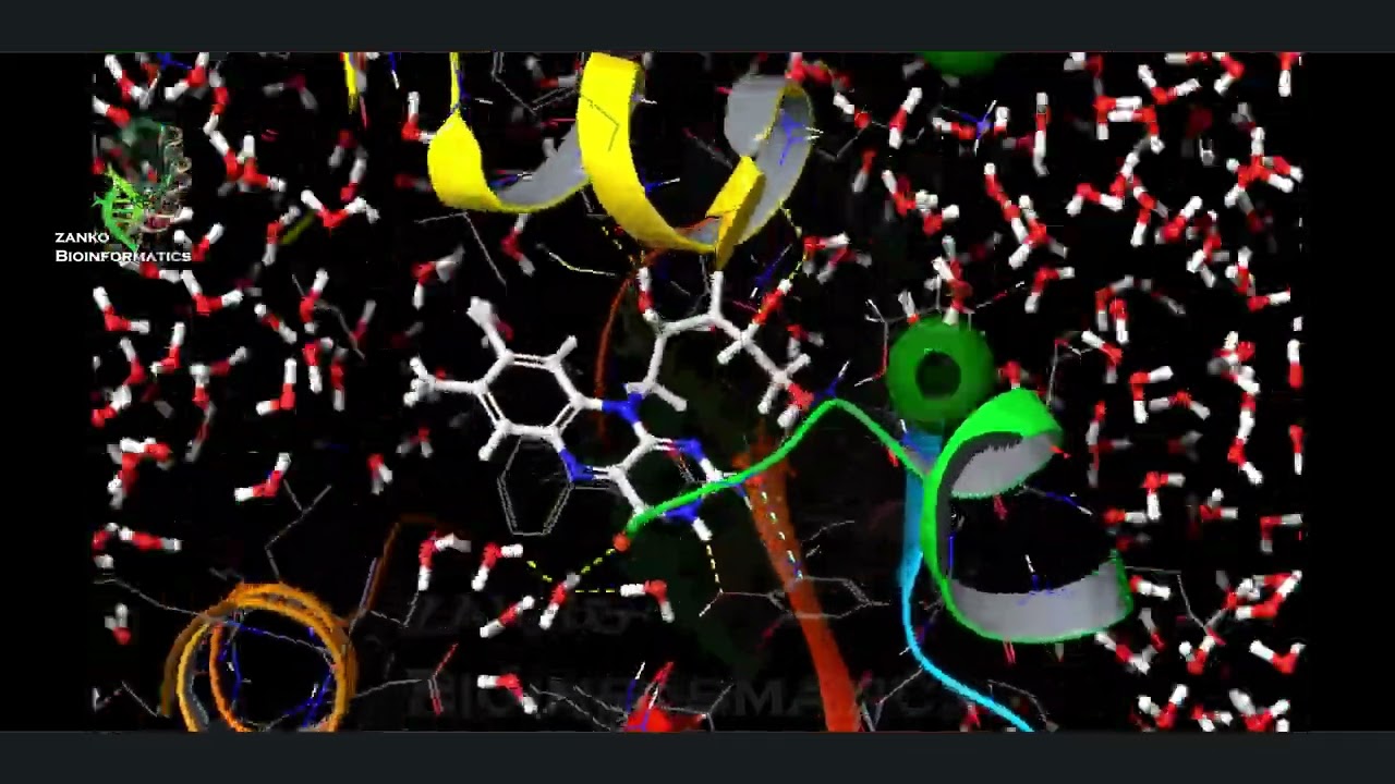 Protein-Ligand Interaction Dynamics: Trajectory Visualization
