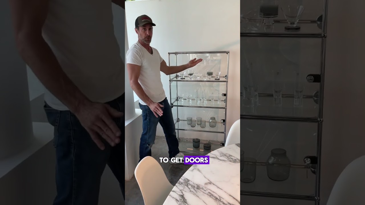 Elevate your space with the USM Haller Glass Units - where design meets functionality