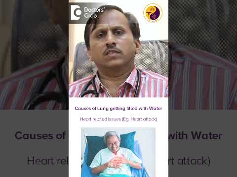 4 Causes of Fluid Buildup In Lungs| Pulmonary Edema - Dr.Hirrenappa B Udnur |Doctors' Circle #shorts