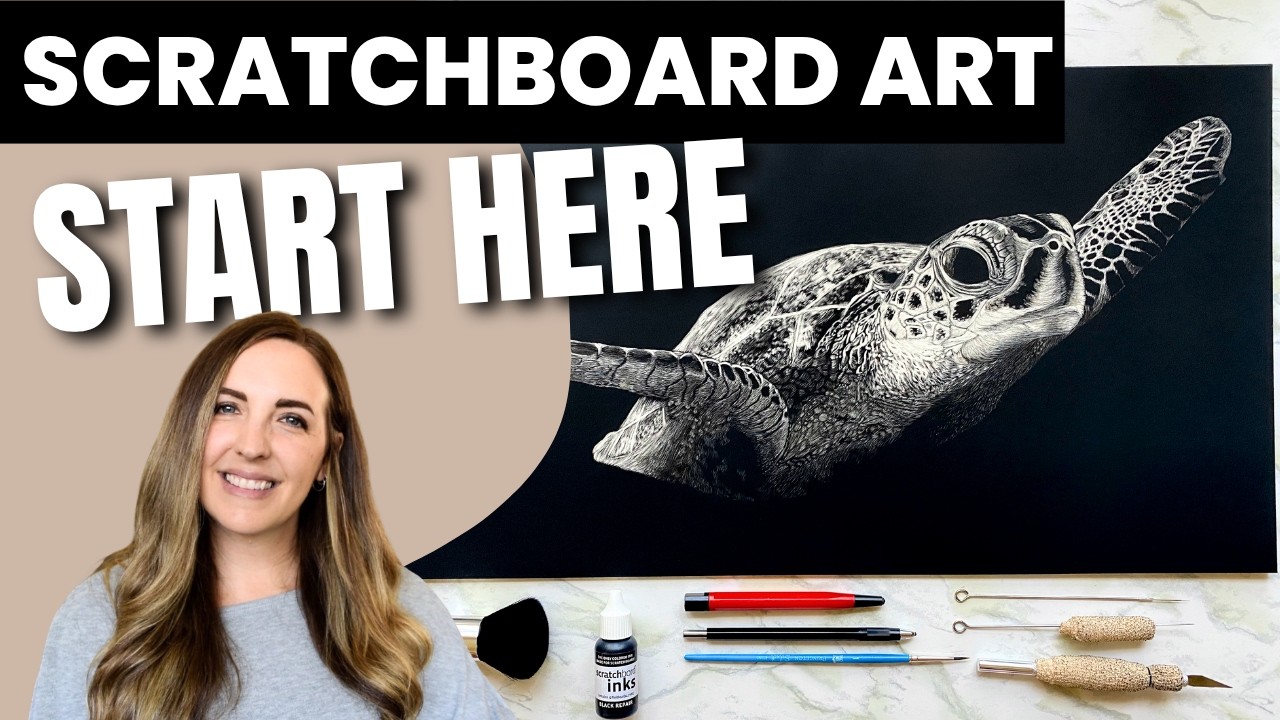 Introduction to Scratchboard Art (Beginner Guide + Tools & Techniques)