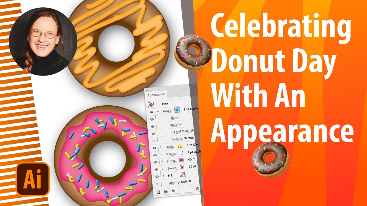 Create Donuts From Illustrator Appearances For Donut Day