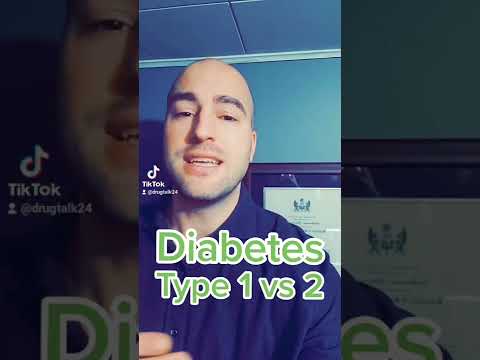 Diabetes Type 1 vs 2