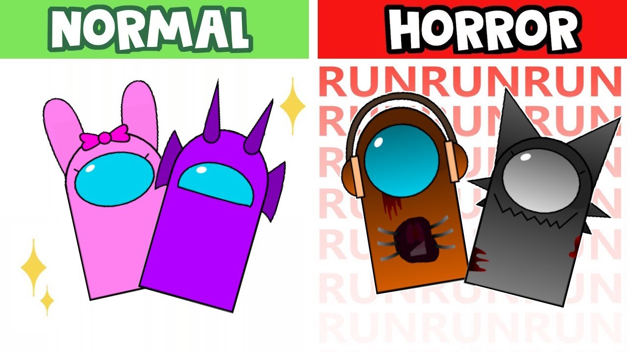 Incredibox Sprunki Original vs Among Us - Normal vs Horror