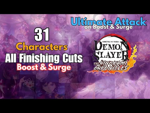 Steam Community :: Video :: Demon Slayer | Boost | Surge | Finishing Cuts | Ultimate Attacks ...