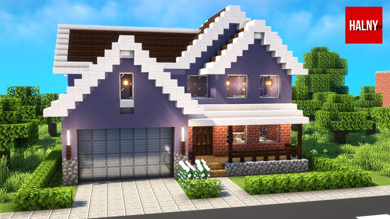 How to build a suburban house in Minecraft - Minecraft Builders
