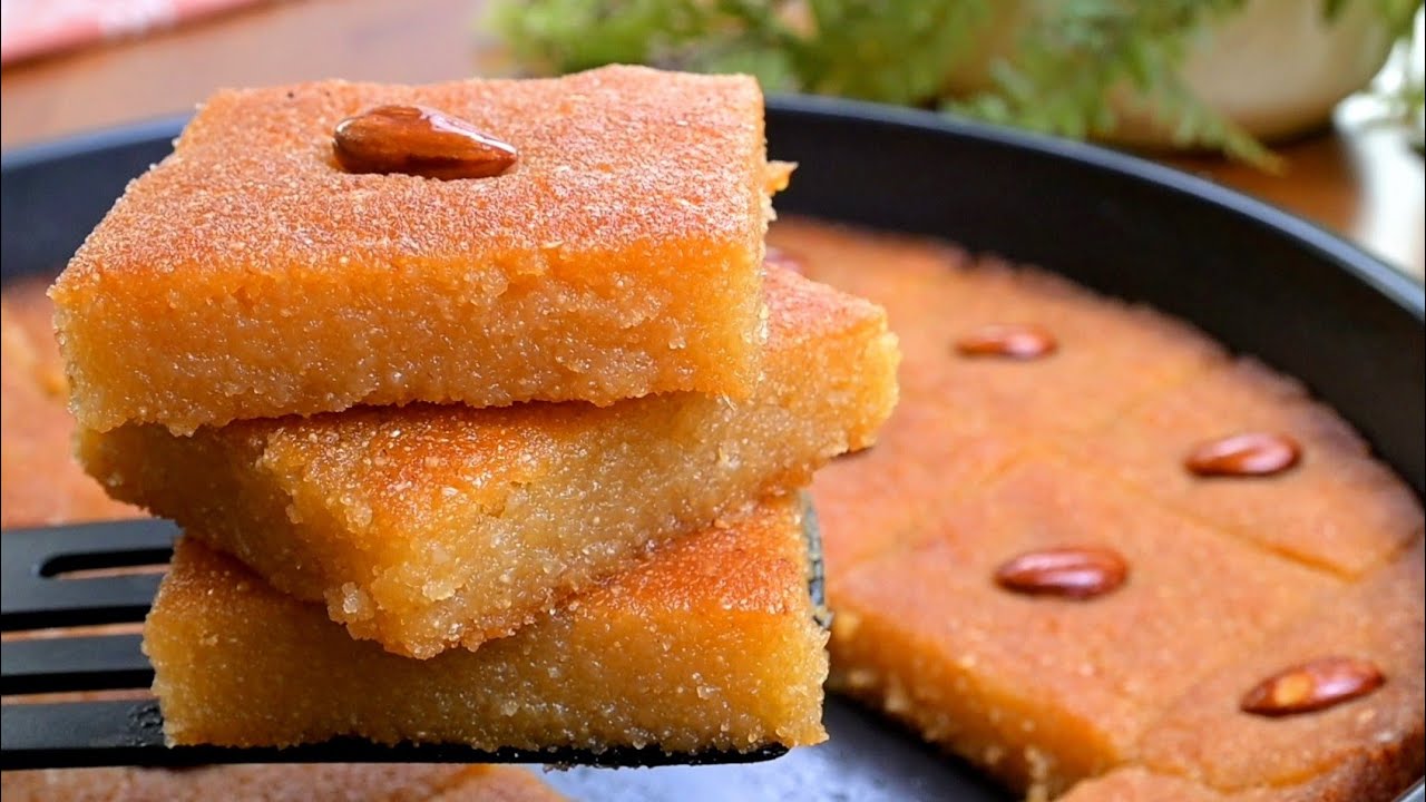 Semolina Cake with Lemon – Best Cooking recipes In the world