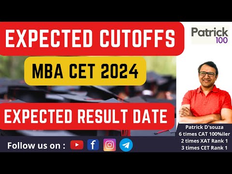 MBA CET 2024 Cutoff and Expected Result date | What to expect | Patrick Dsouza