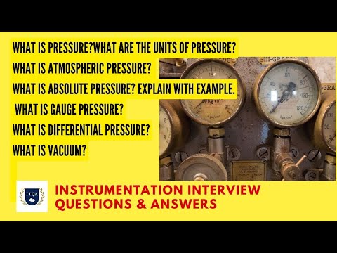 pressure basics.Definition of Absolute Pressure, Gauge Pressure, Atmospheric Pressure, Vaccum.