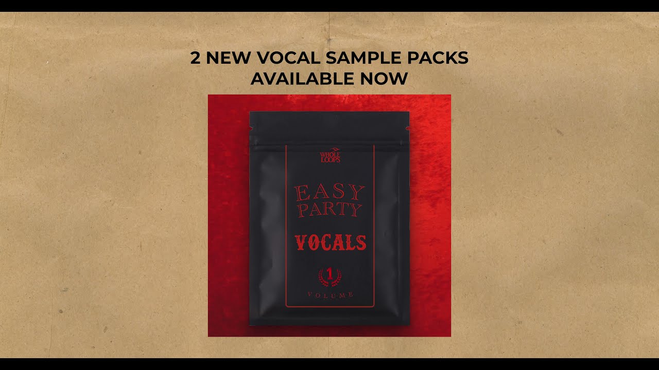 Vocal Sample Packs by Easy McCoy