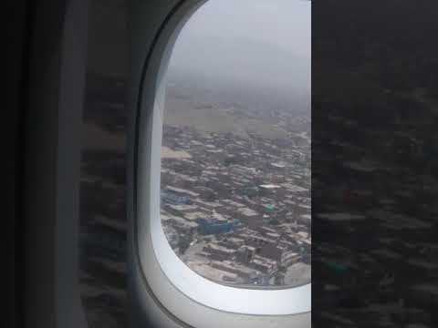 Aterrizaje, a Lima - Perú (Sky airlines)