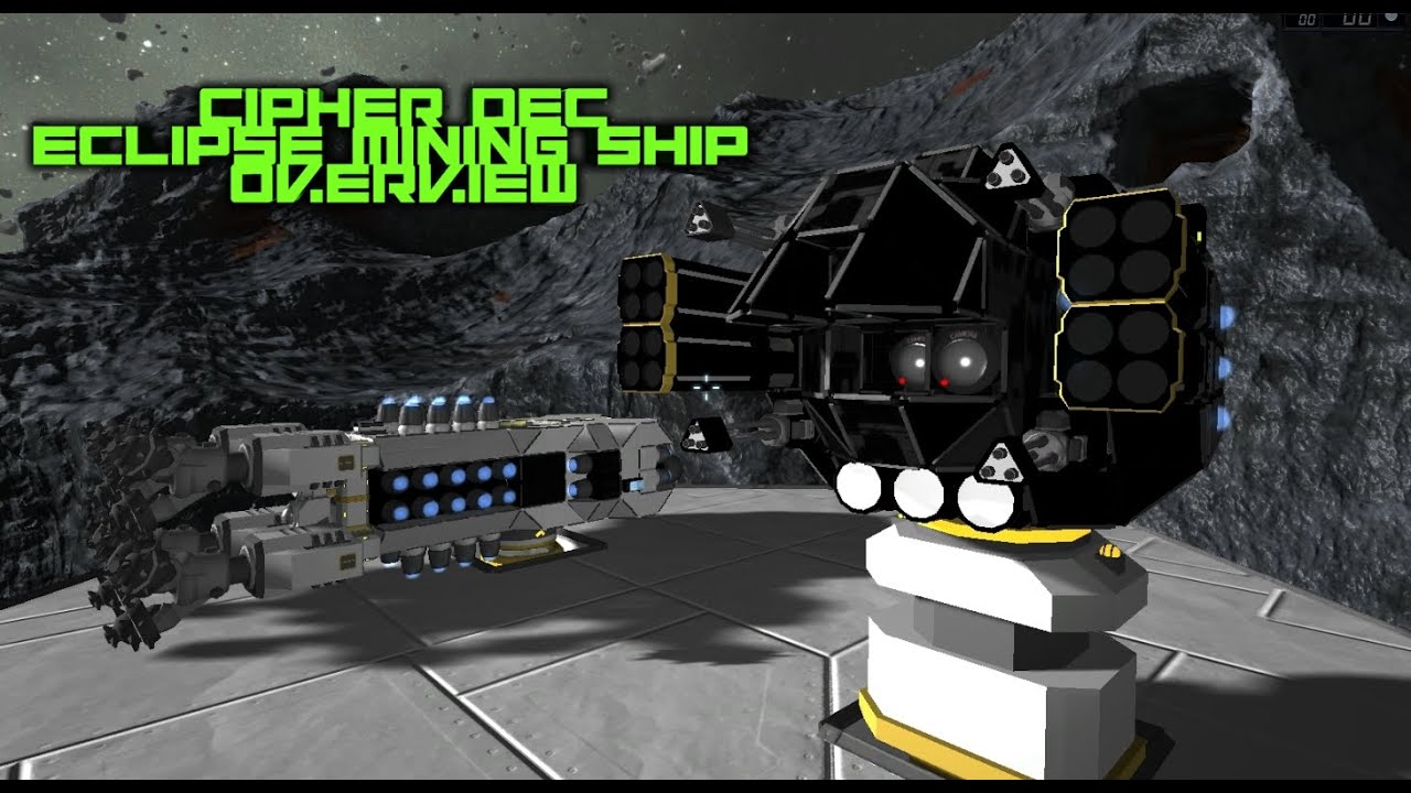 Space Engineers Eclipse Miner overview