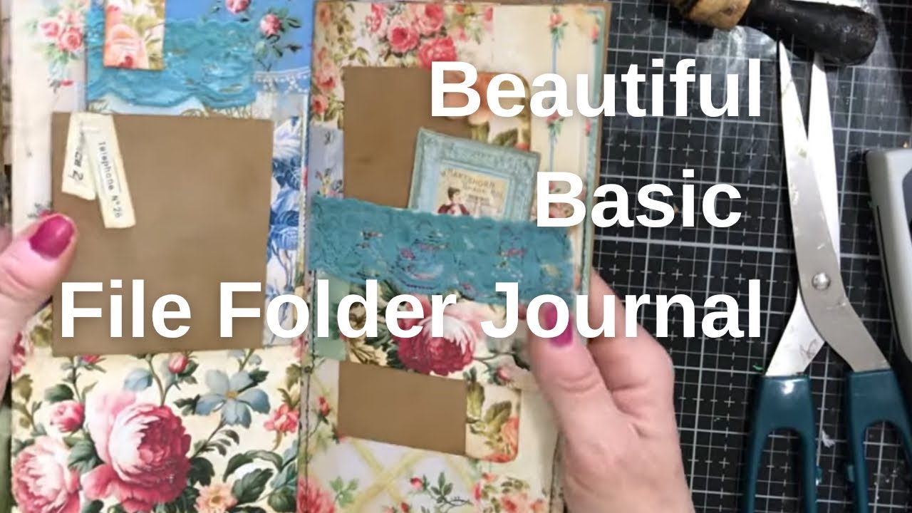 Easy File Folder Journal (Beginner Friendly!) | Make a Gorgeous Junk Journal FAST