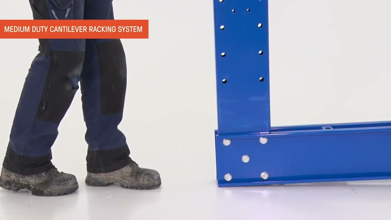 Medium Duty Cantilever Racking - Assembly Video