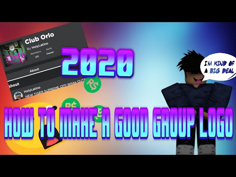 How to Make The Best Group Logo On Roblox 2020... In 5 Minutes