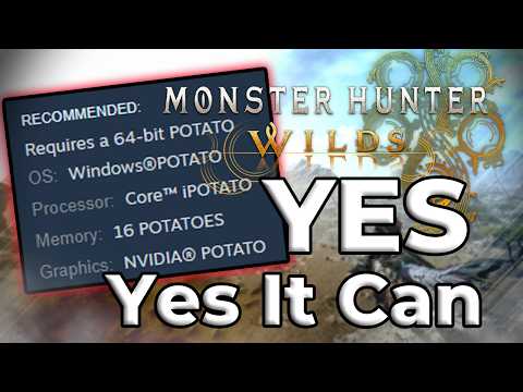 Can A POTATO PC Run Monster Hunter Wilds?