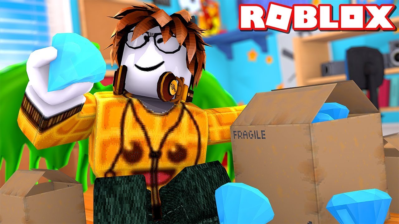 MENJADI YOUTUBER UNBOXING - Roblox Indonesia Unboxing Simulator #1