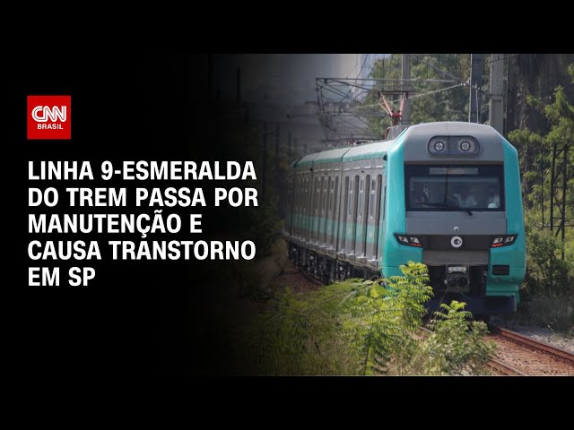 Após passar mais de 24 horas com falhas na operação, Linha 9–Esmeralda ...