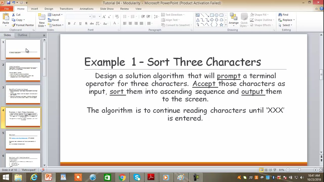 Software Design - Modular Design